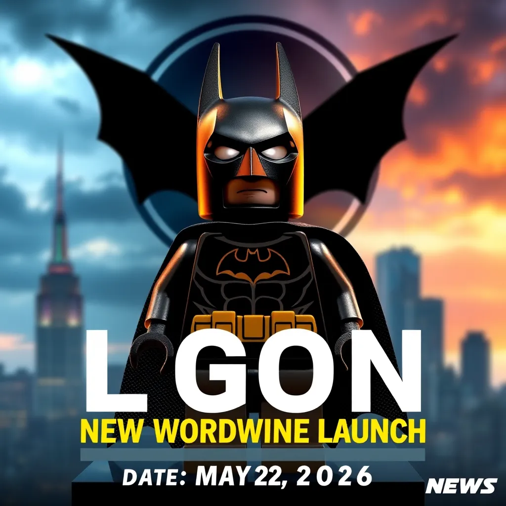 LEGO Batman: New Worldwide Launch Date on May 22, 2026 : LevelUpTalk
