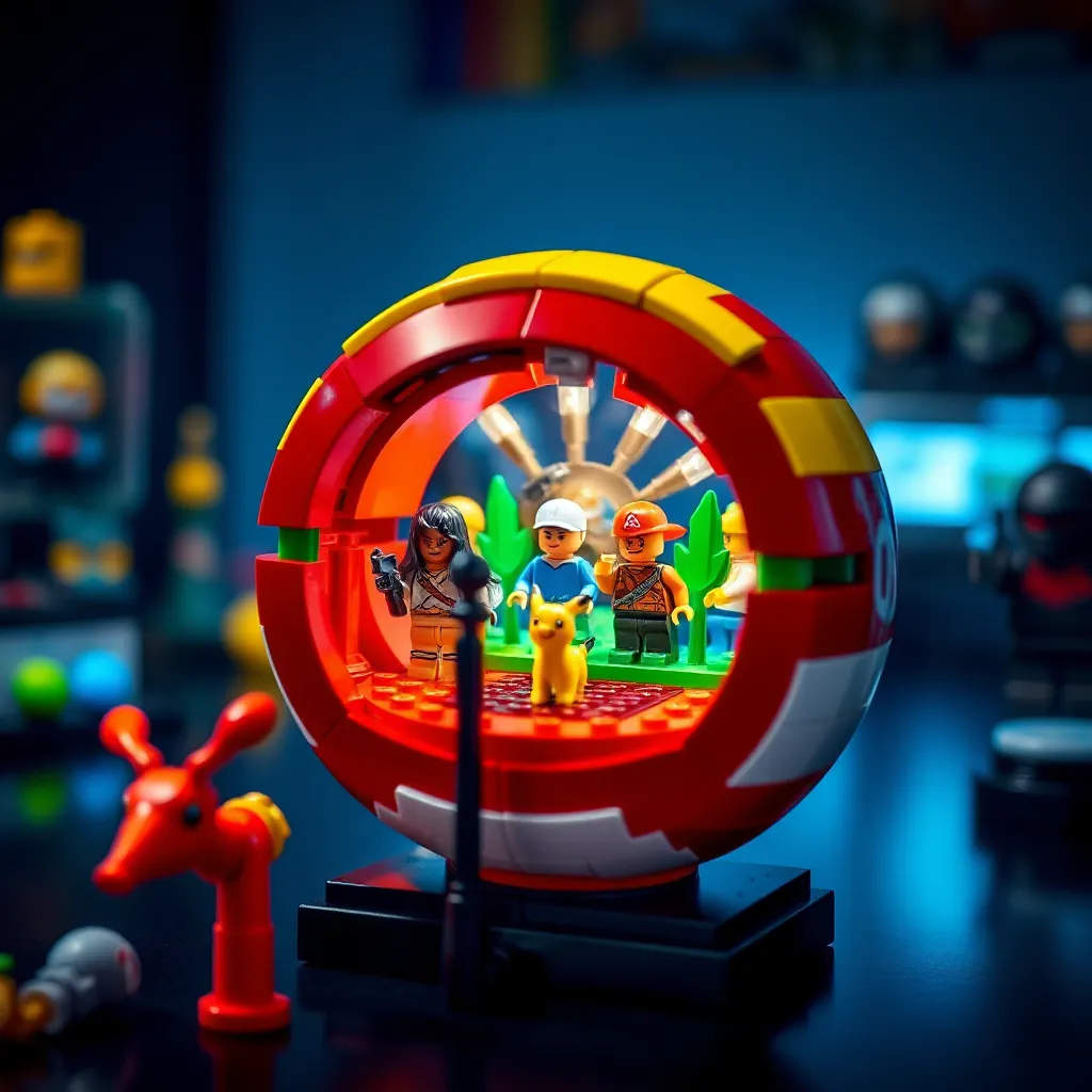 LEGO's Buildable Pokeball Set with Minifigures Arriving Soon : LevelUpTalk