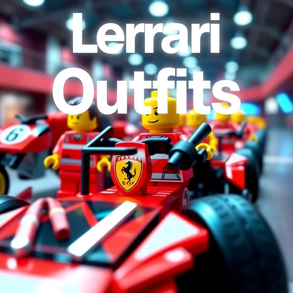 Fresh LEGO Styles for Ferrari Outfits Are Here! : LevelUpTalk