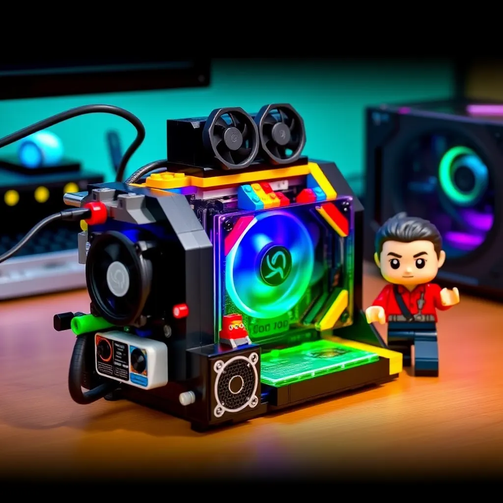 Can You Build a GPU Holder with Lego or Funko Pop? : LevelUpTalk