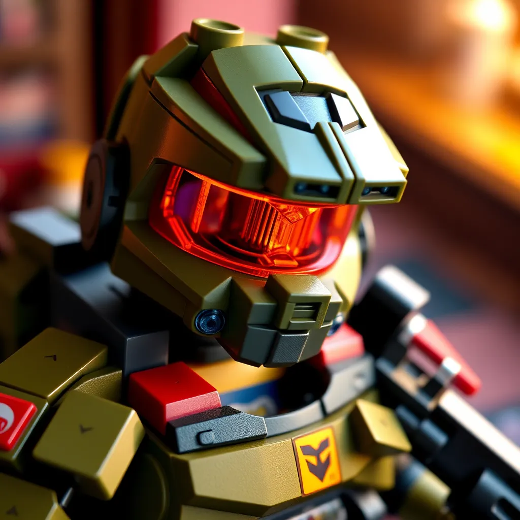 Creative Lego Master Chief Builds Captivate Fans : LevelUpTalk