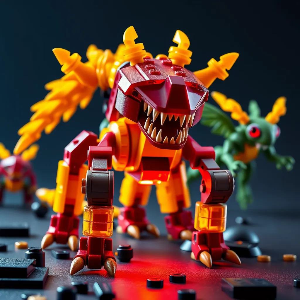 Exploring the Lego Shell-Walker and Sawtooth Creatures : LevelUpTalk