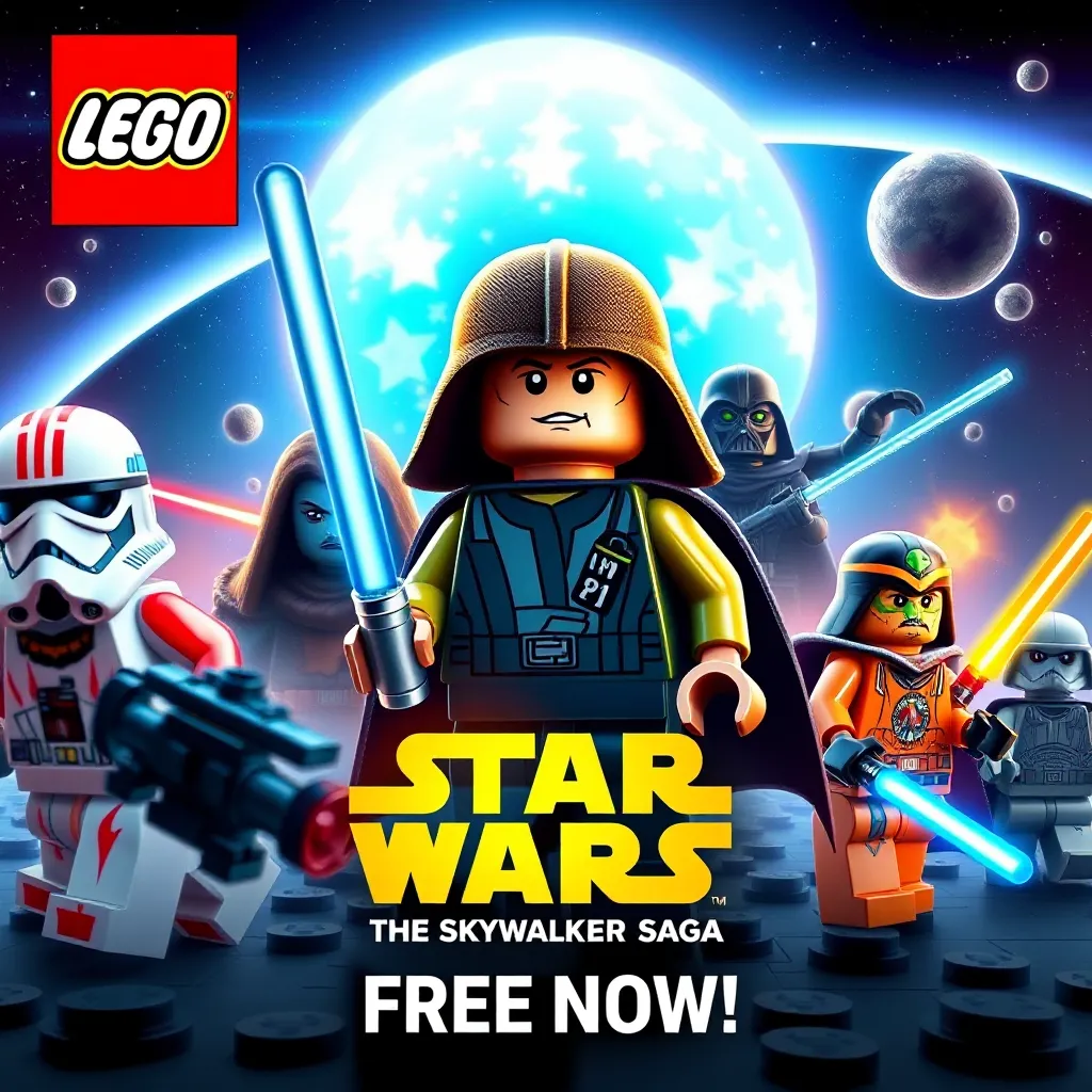 Claim LEGO Star Wars: The Skywalker Saga Free Now! : LevelUpTalk