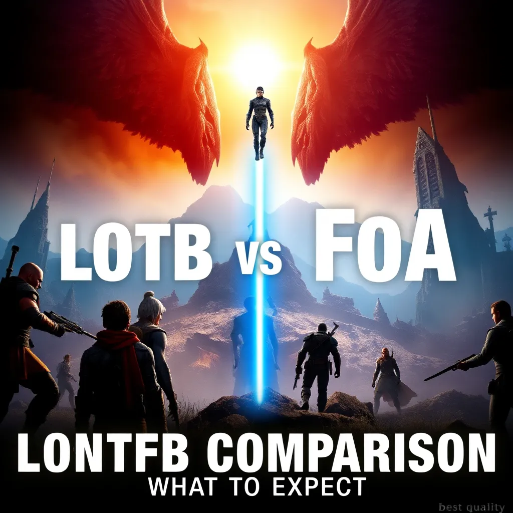 Comparing the Length of LoTFB and FoA: What to Expect : LevelUpTalk