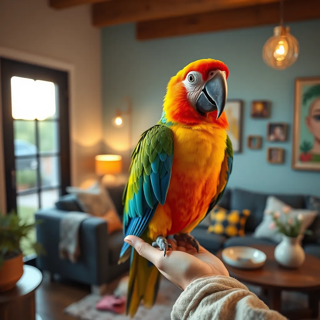 Spotlight on Lenny: The Beloved Parrot After 940 Days : LevelUpTalk