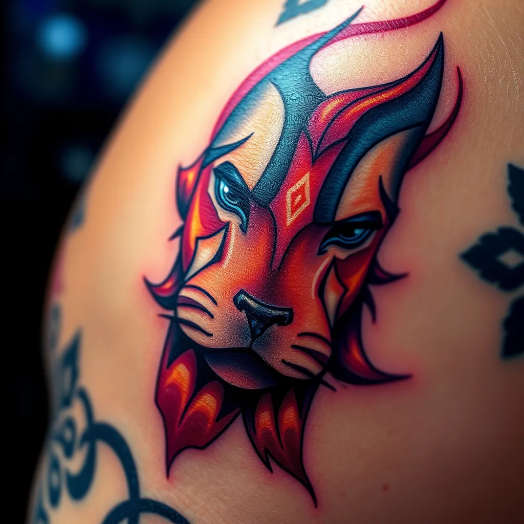 Check Out This Stunning Leon Tattoo by a Pro Artist : LevelUpTalk