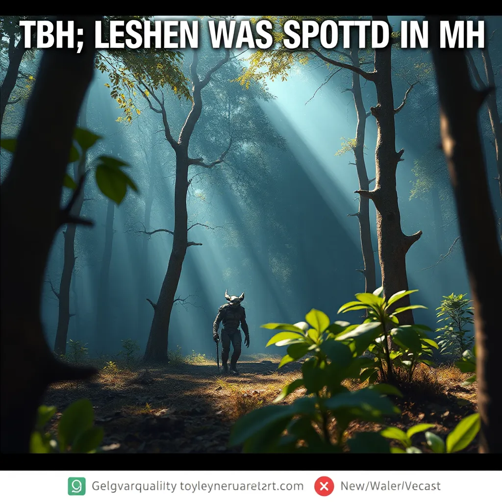 TBH, Leshen Was Spotted in MH - What It Means : LevelUpTalk