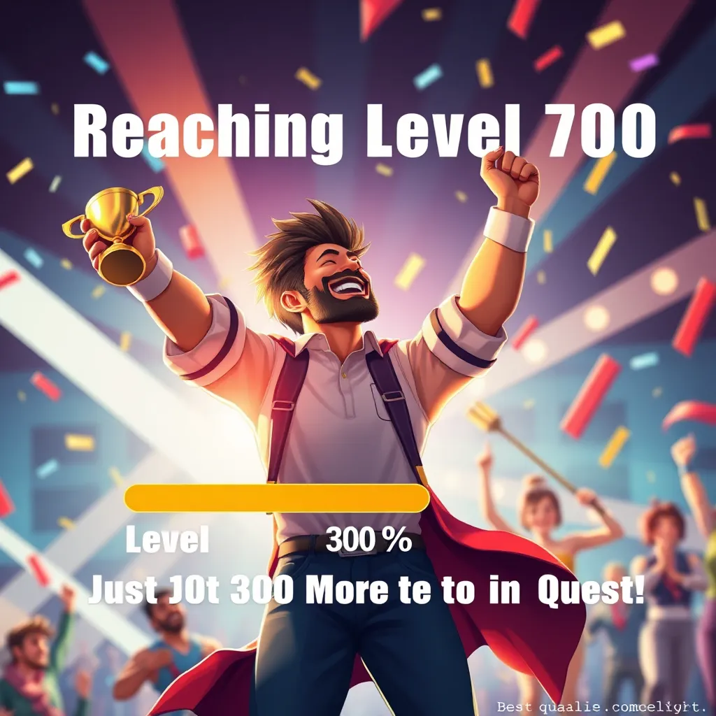 Reaching Level 700: Just 300 More to Go in Quest! : LevelUpTalk