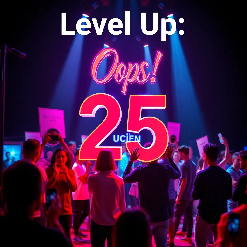 Oops! Level 25 Achieved - What Does It Mean for Us? : LevelUpTalk