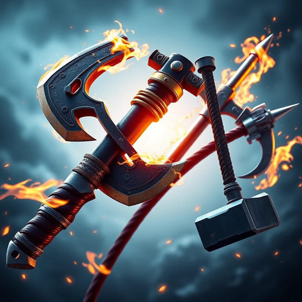 Leviathan Axe vs. Mjolnir: Battle of Godly Weapons : LevelUpTalk