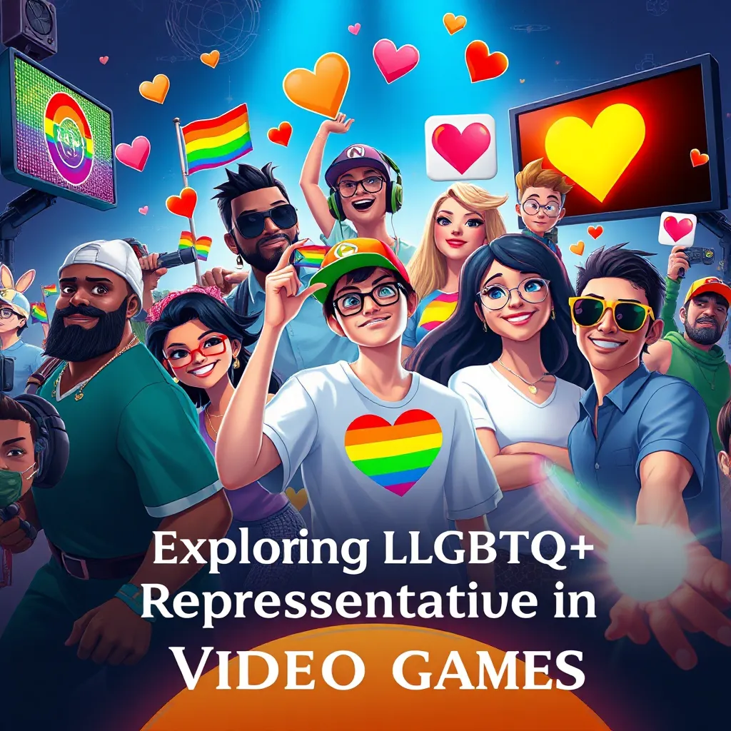 Exploring LGBTQ+ Representation in Video Games : LevelUpTalk