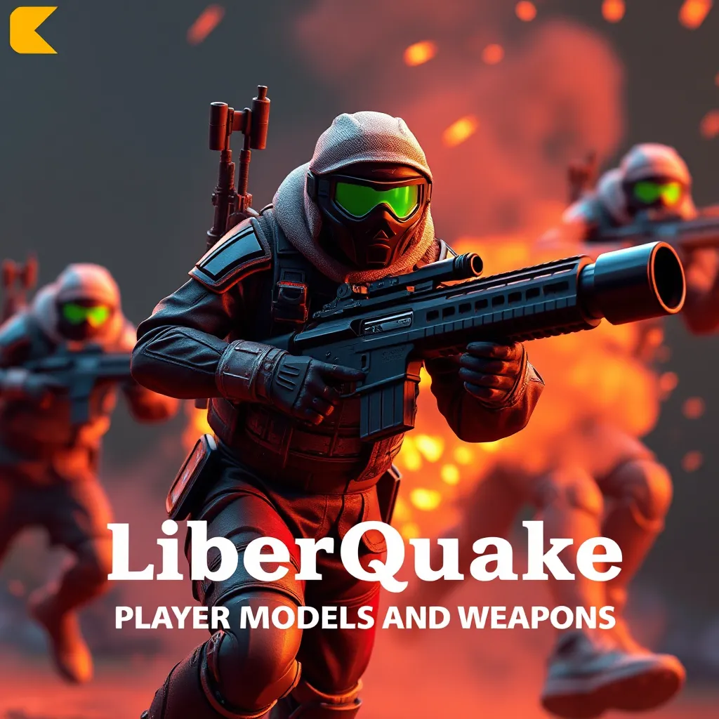 Exploring the LibreQuake Player Models and Weapons : LevelUpTalk