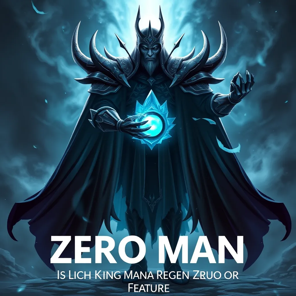 Is Lich King Mana Regen Zero a Bug or Feature? : LevelUpTalk