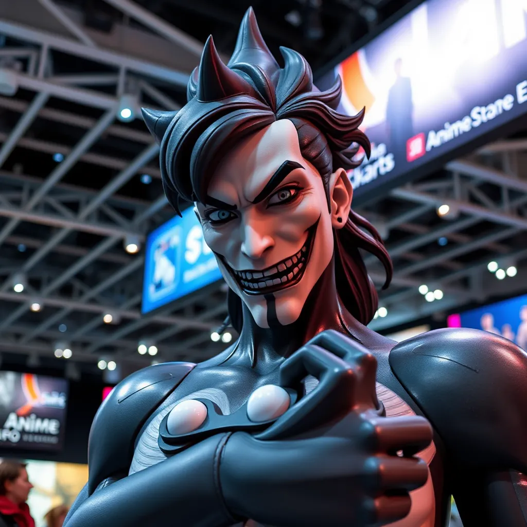 Life Size Anime Statue at Expo: Who's the New Villain? : LevelUpTalk
