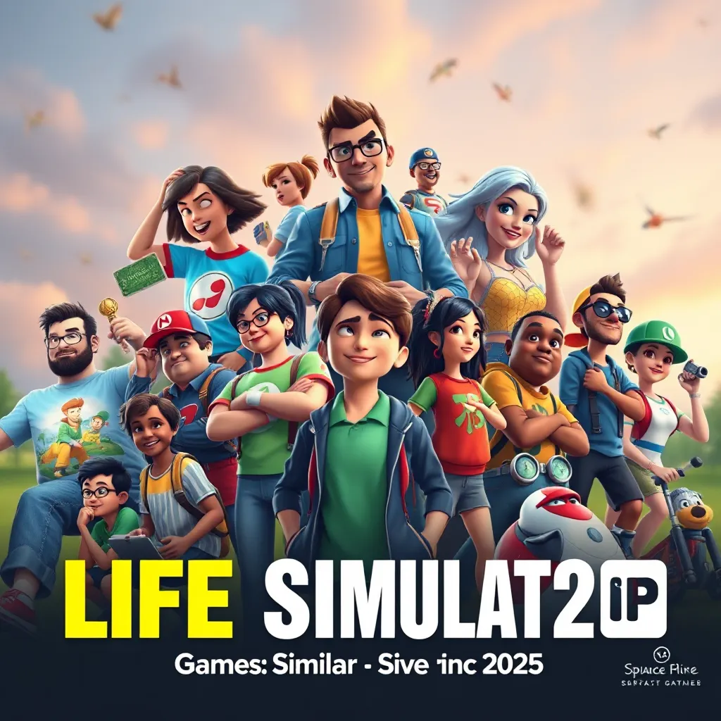 Top Life Simulator Games Similar to BitLife in 2025 : LevelUpTalk