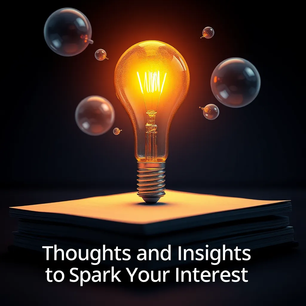 Thoughts and Insights to Spark Your Interest : LevelUpTalk