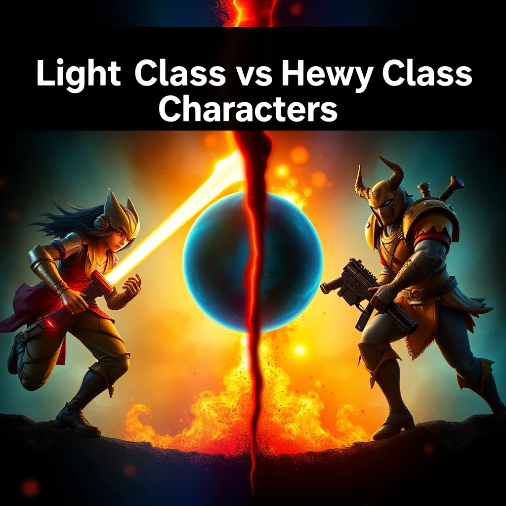 Debate on Light Class Weapons in Gaming: High DPS vs. Heavies : LevelUpTalk