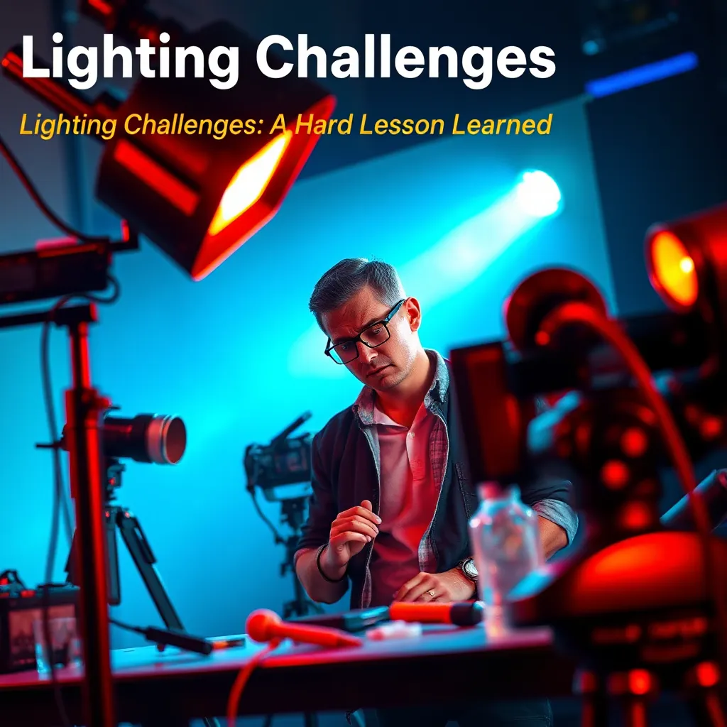 Lighting Challenges: A Hard Lesson Learned : LevelUpTalk