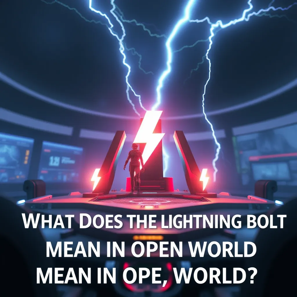 What Does the Lightning Bolt Symbol Mean in Open World? : LevelUpTalk