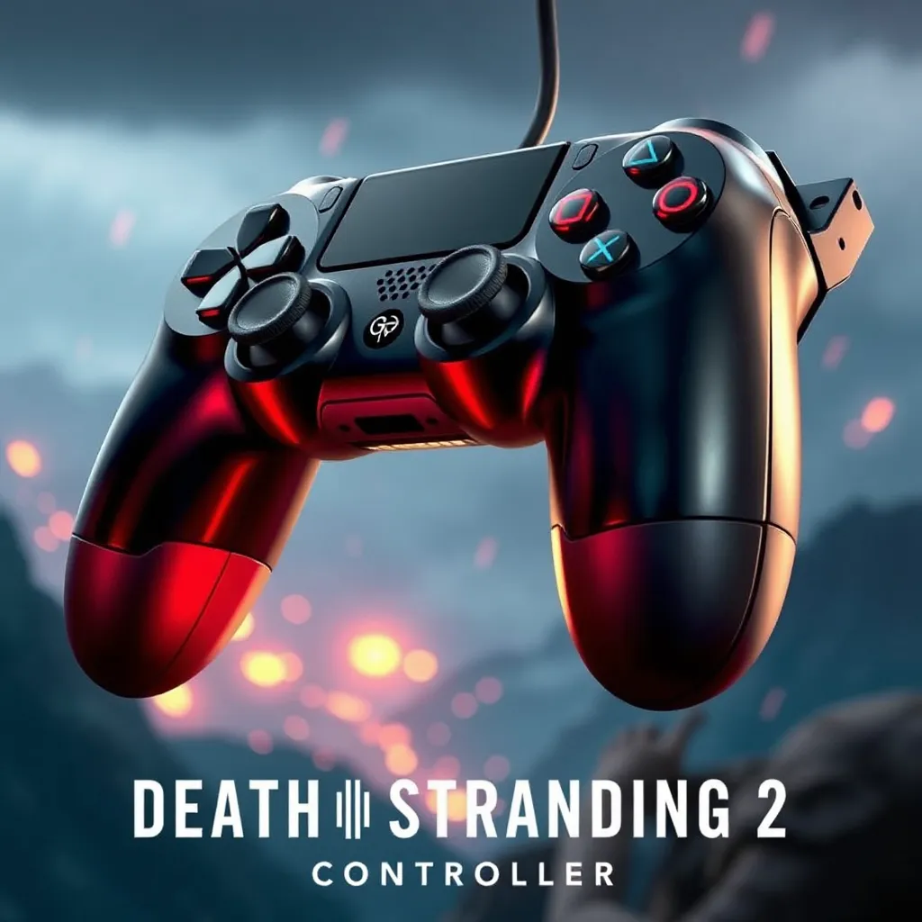 Death Stranding 2 Limited Edition DualSense Pre-Order Details : LevelUpTalk