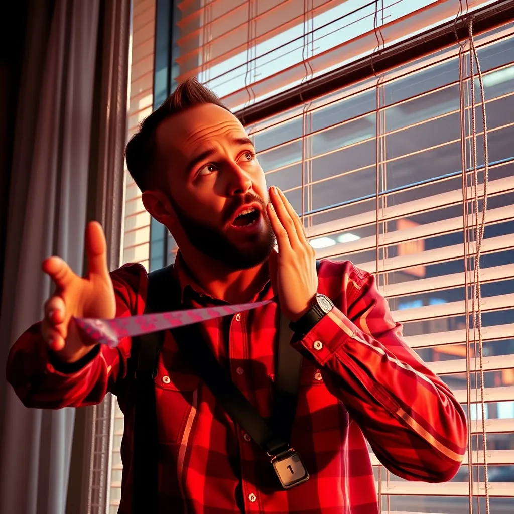 Limmy's Hilarious Window Blind Mishap at Twitchcon : LevelUpTalk