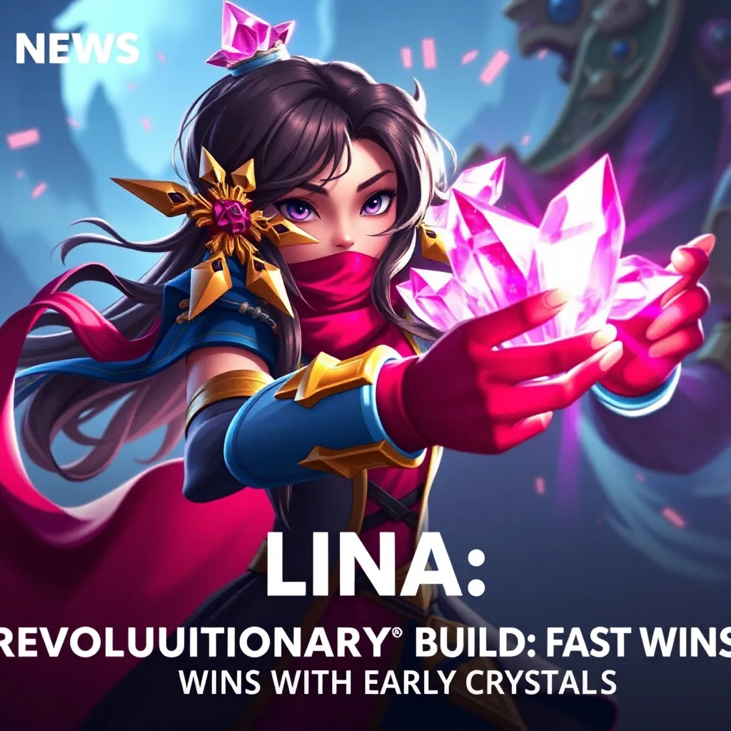 Revolutionary Lina Build: Fast Wins with Early Crystalis : LevelUpTalk