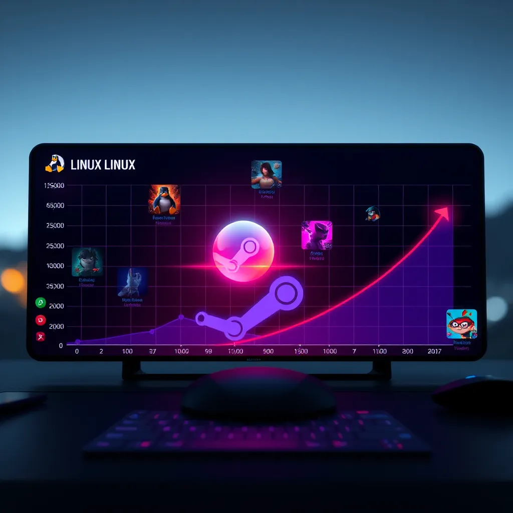 Linux User Share Soars to Record High on Steam May 2025 : LevelUpTalk