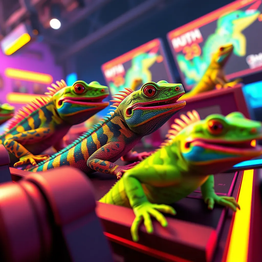 Only Up: The Battle Against Lizards in Gaming : LevelUpTalk