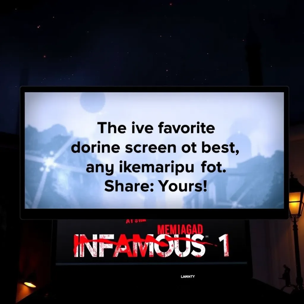 Favorite Loading Screen Quotes from Infamous 1: Share Yours! : LevelUpTalk