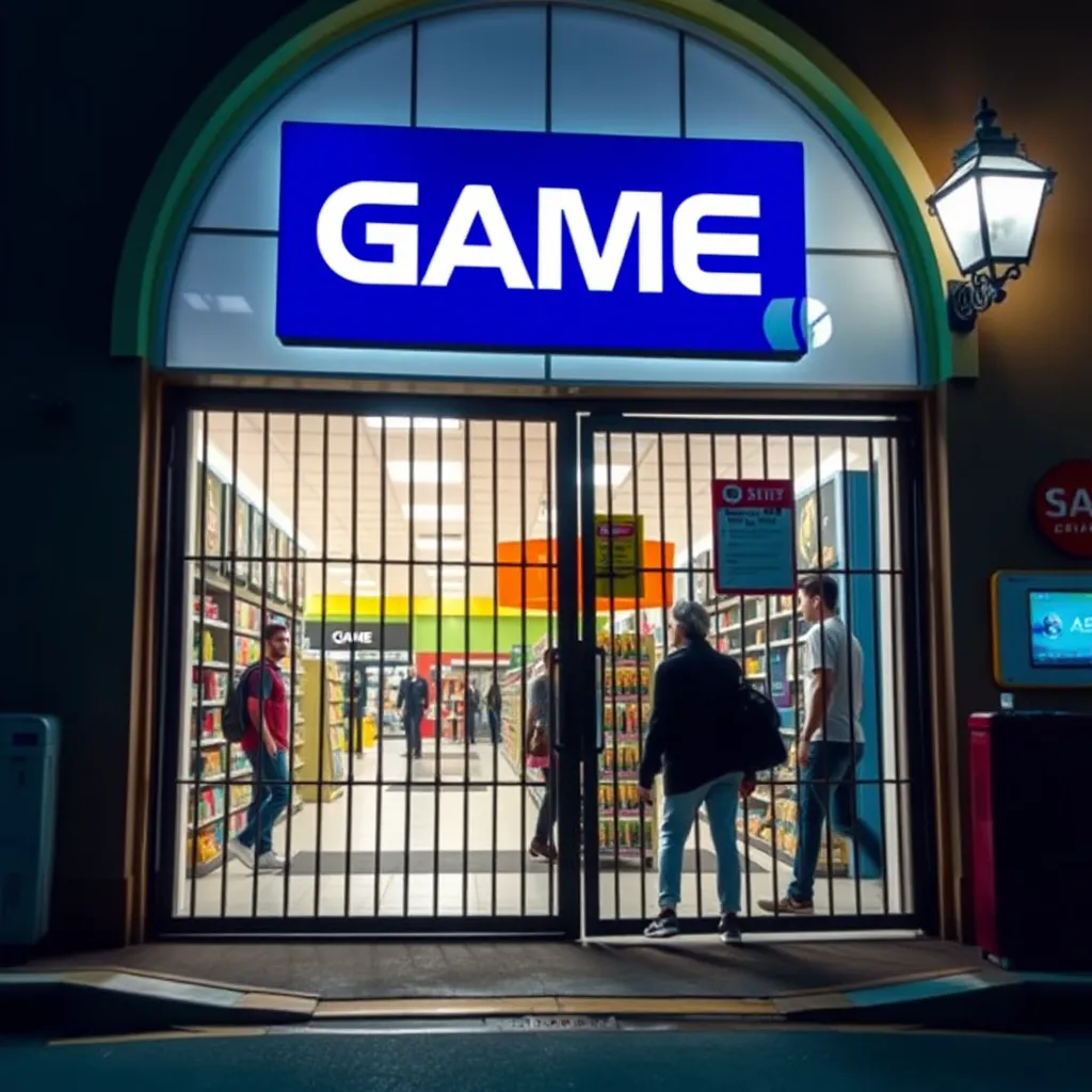 Local GAME Store Closes After Memorable Entrance Mishap : LevelUpTalk