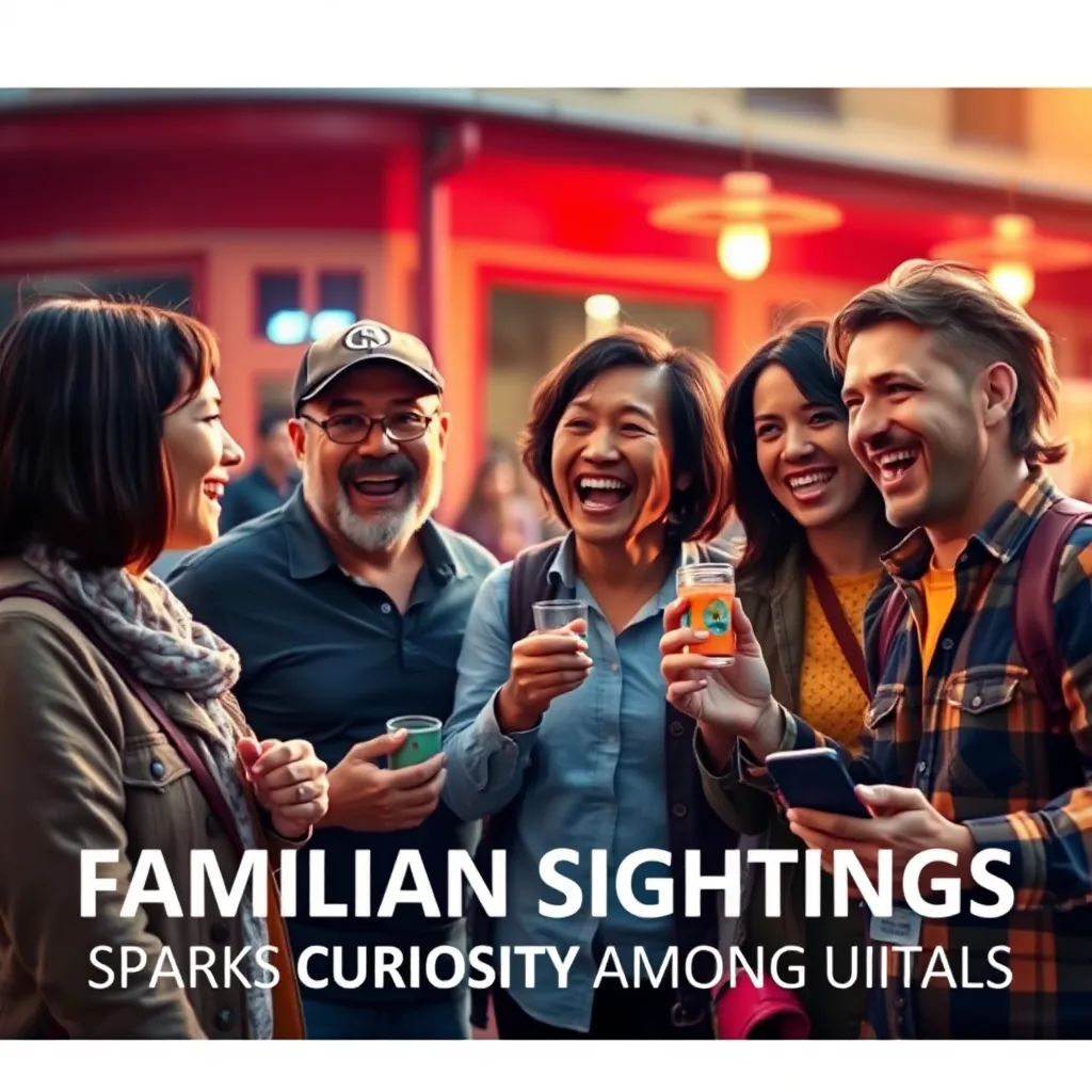 Familiar Sighting Sparks Curiosity Among Locals : LevelUpTalk