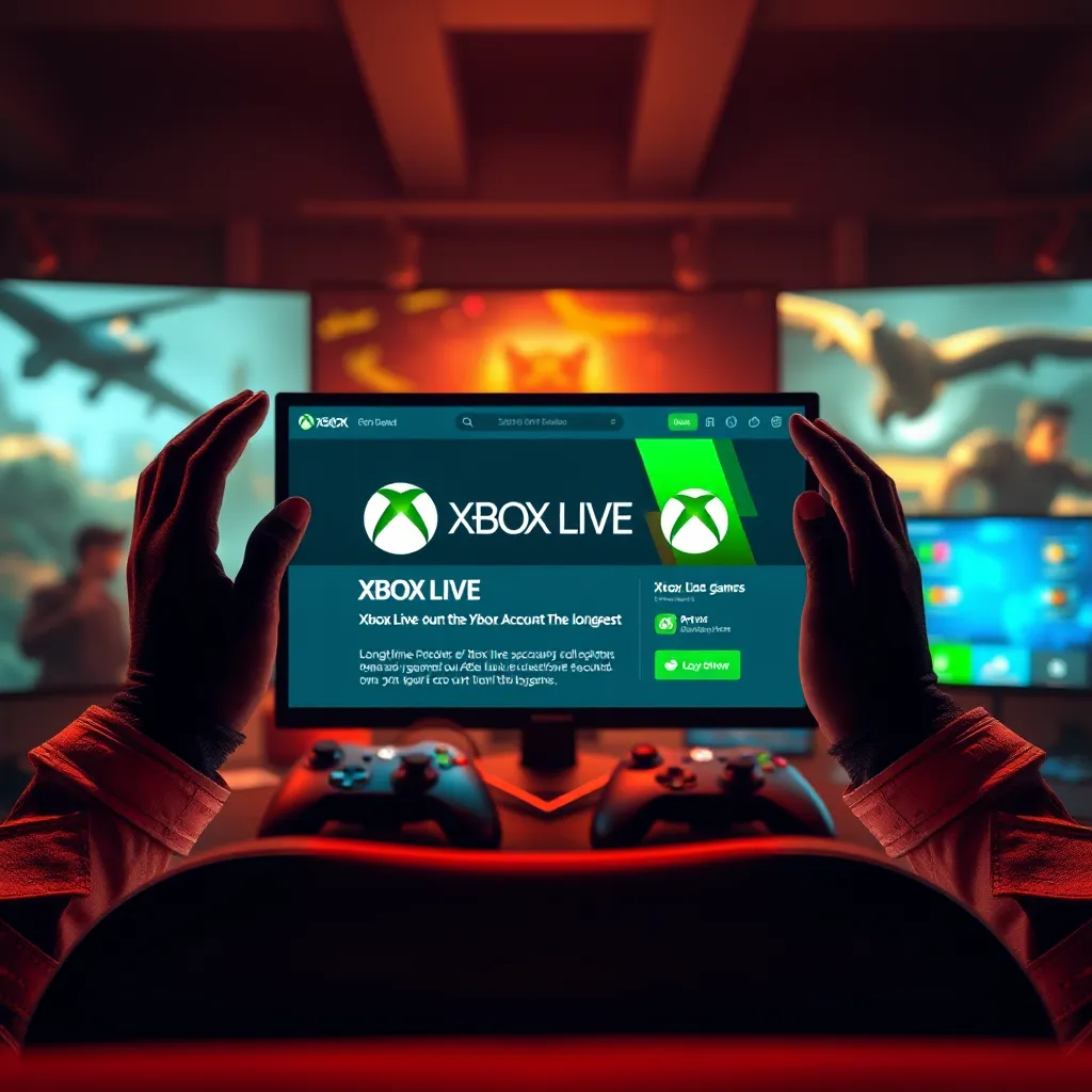 Who Has Had Their Xbox Live Account the Longest? : LevelUpTalk