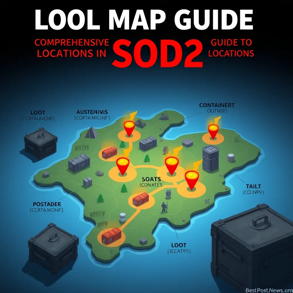Loot Maps: Comprehensive Guide to Locations in SoD2 : LevelUpTalk