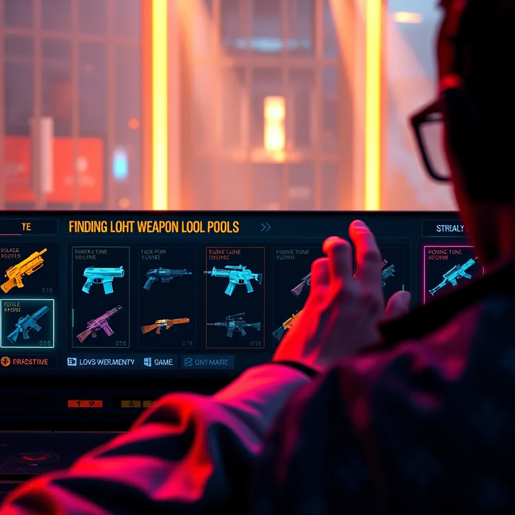 Finding Current Weapon Loot Pools: Is It Possible? : LevelUpTalk