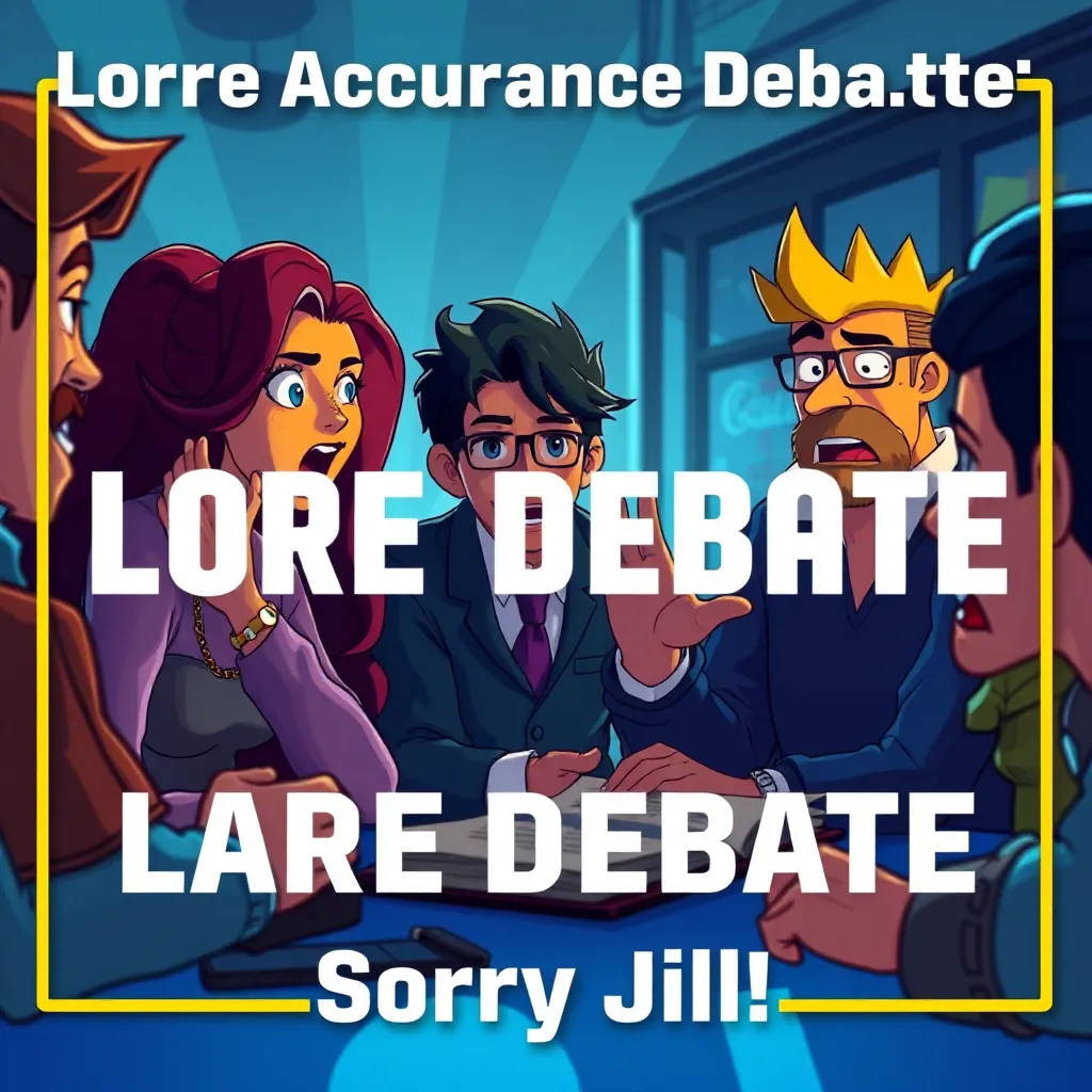 Lore Accuracy Debate Heats Up: Sorry Jill! : LevelUpTalk