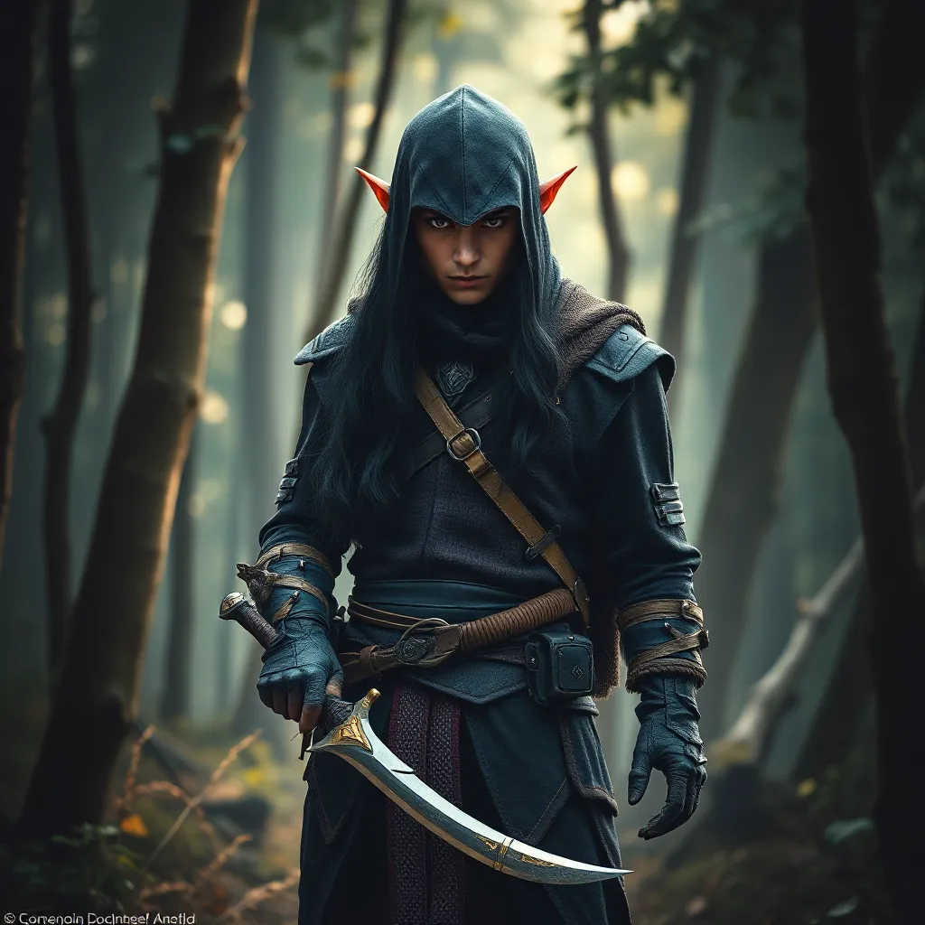 Meet Lorynth Duskveil: The Assassin Elf's Dark Journey : LevelUpTalk