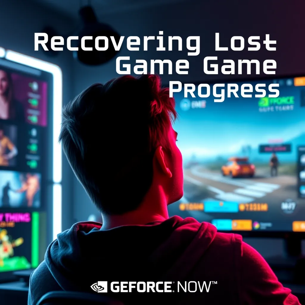 Recovering Lost Game Progress on GeForce NOW : LevelUpTalk