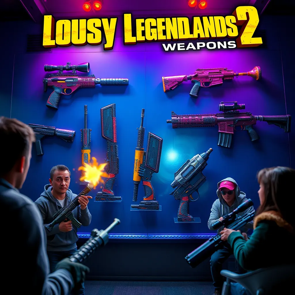 Exploring the Most Lousy Legendary Weapons in BL2 : LevelUpTalk