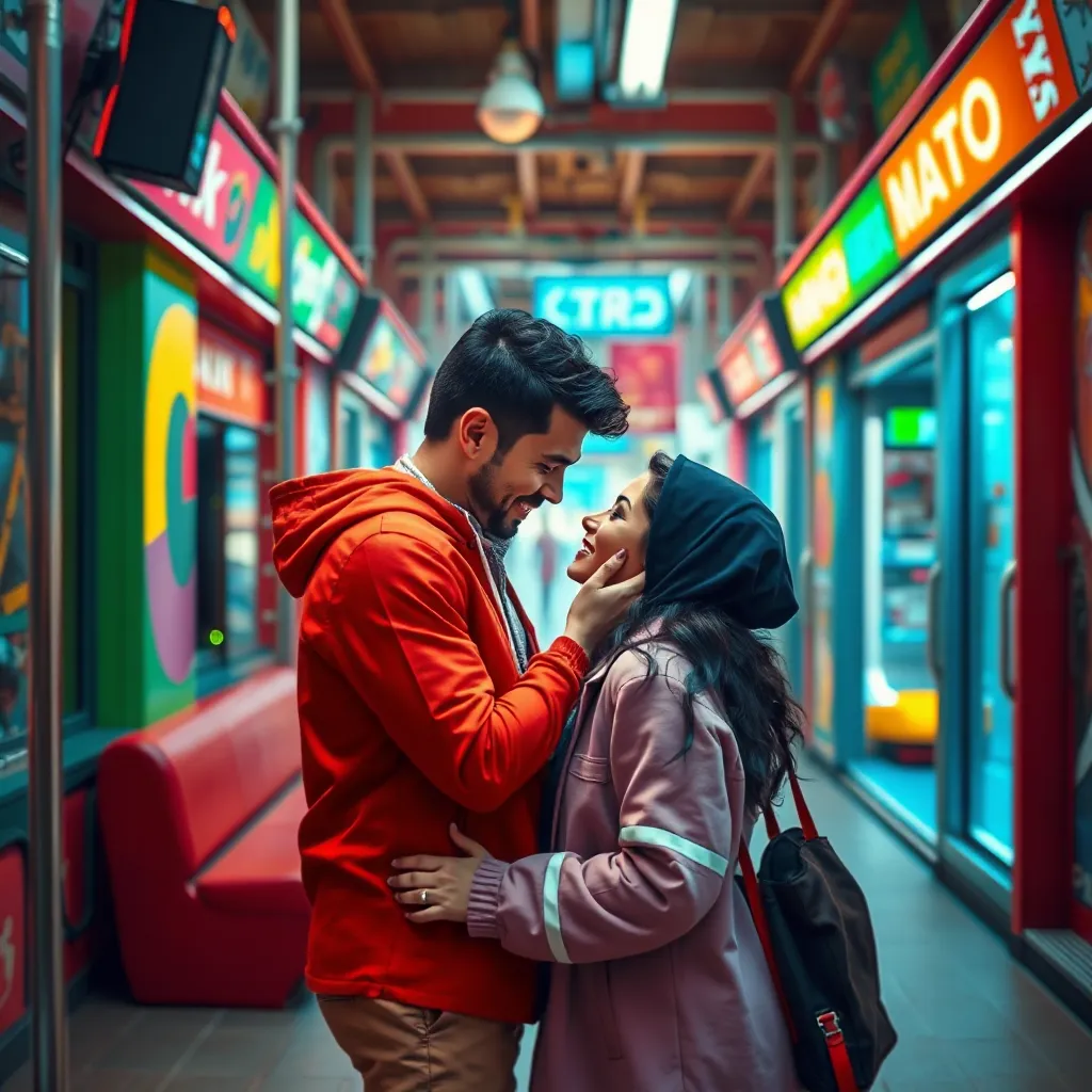 Exploring the Art of "Lovers in a Dangerous Metro Time" : LevelUpTalk