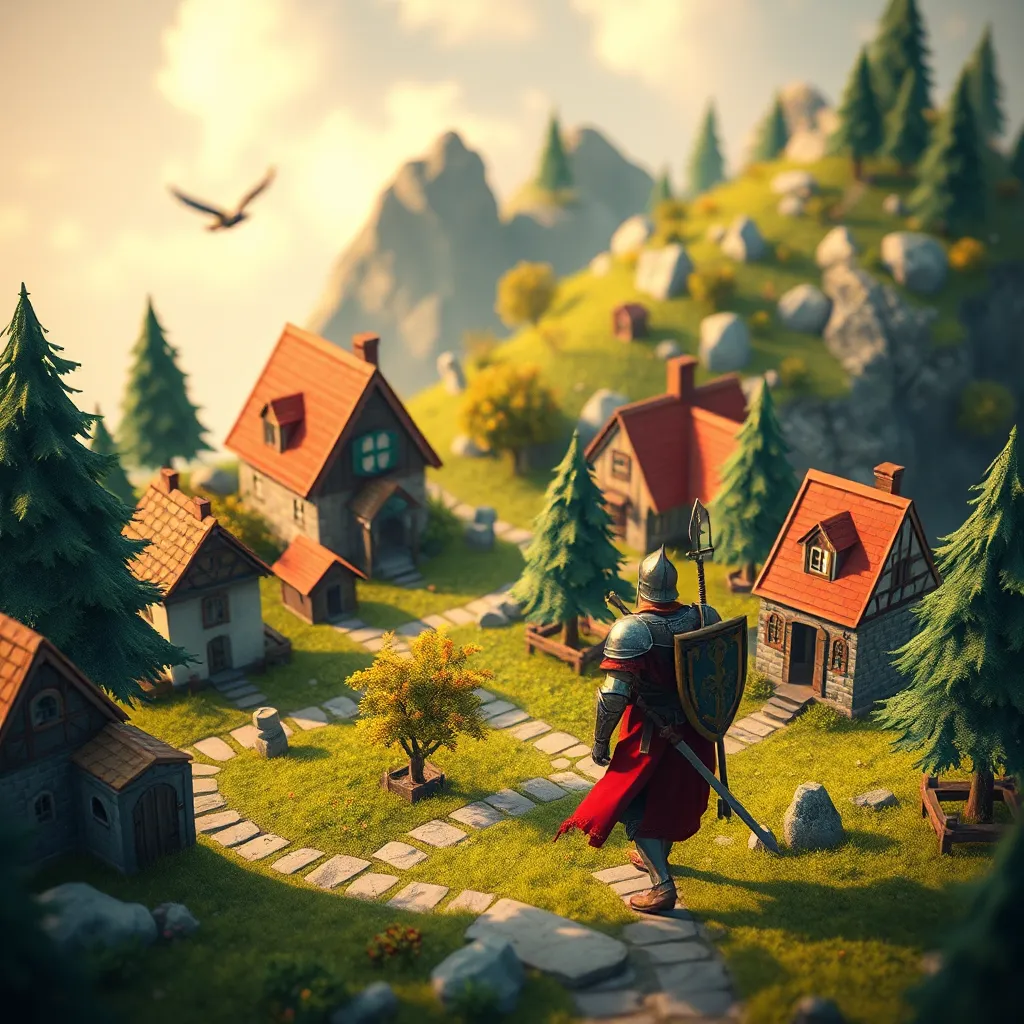 Top RPGs with Low-Poly Graphics and Medieval Themes : LevelUpTalk