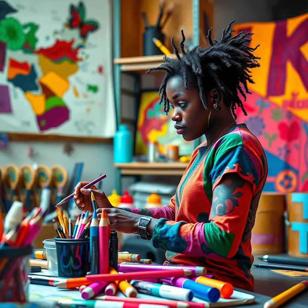 Marathon Art Team Recognizes Low-Income Artist's Talent : LevelUpTalk