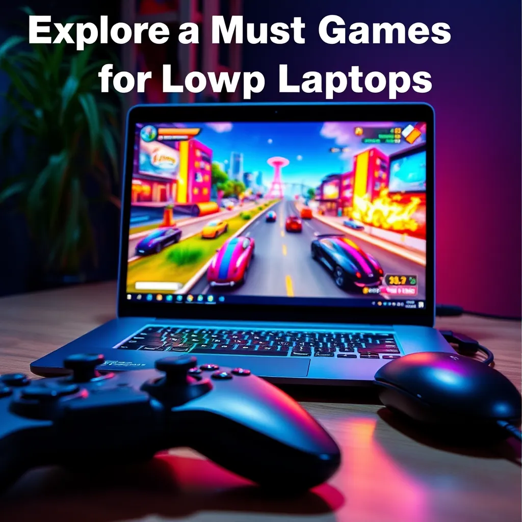 Explore Must-Play Games for Low-Spec Laptops : LevelUpTalk