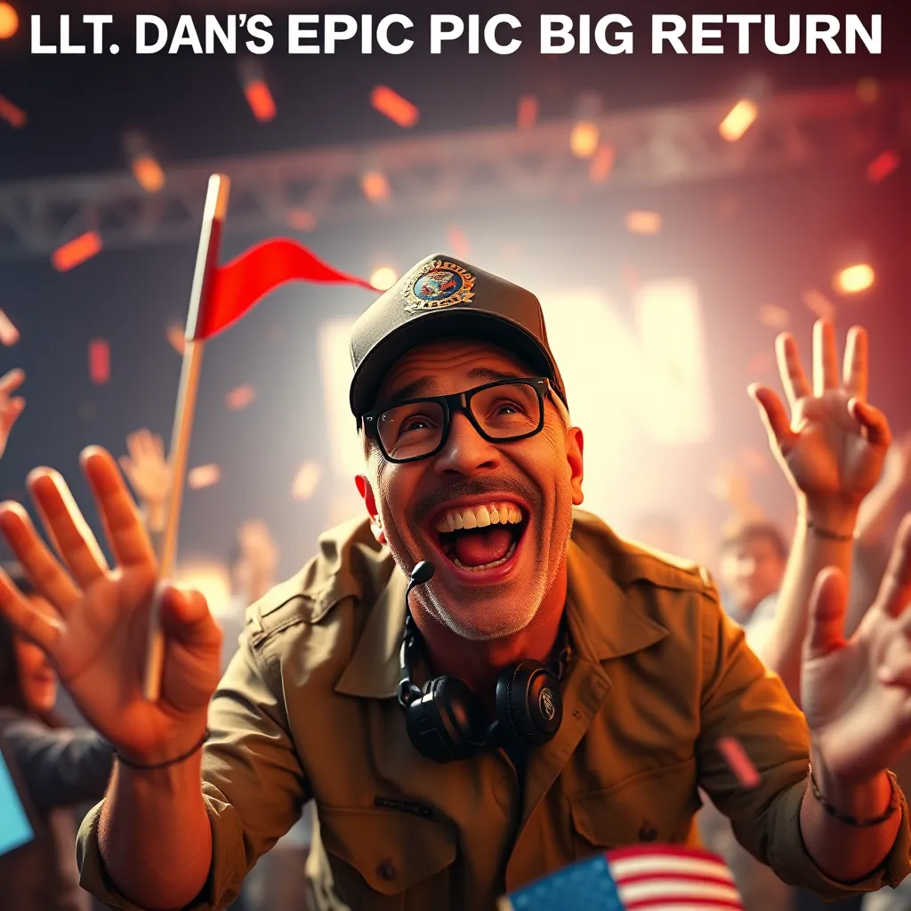 Lt. Dan's Epic Comeback Shocks Everyone Again! : LevelUpTalk