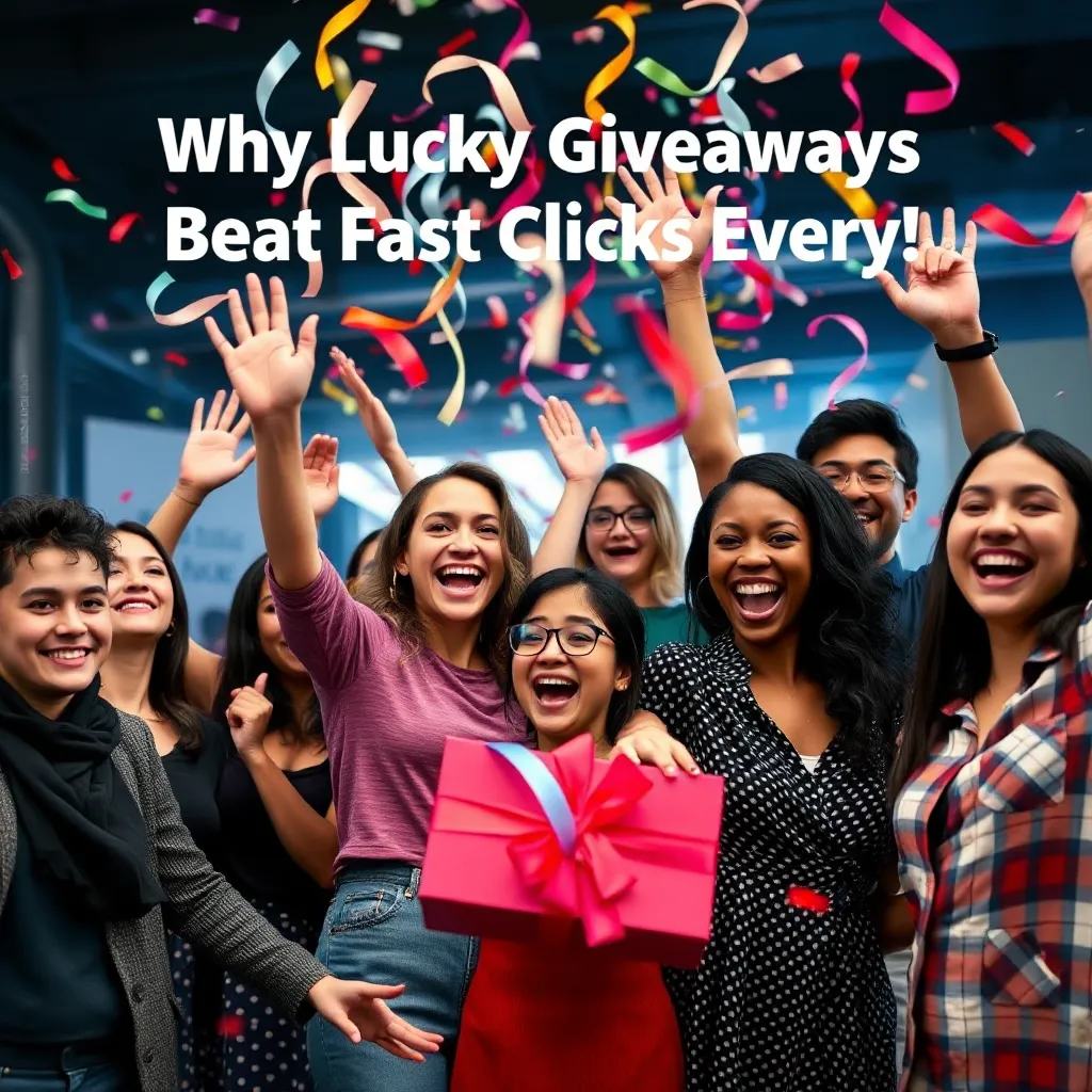 Why Lucky Giveaways Beat Fast Clicks Every Time : LevelUpTalk