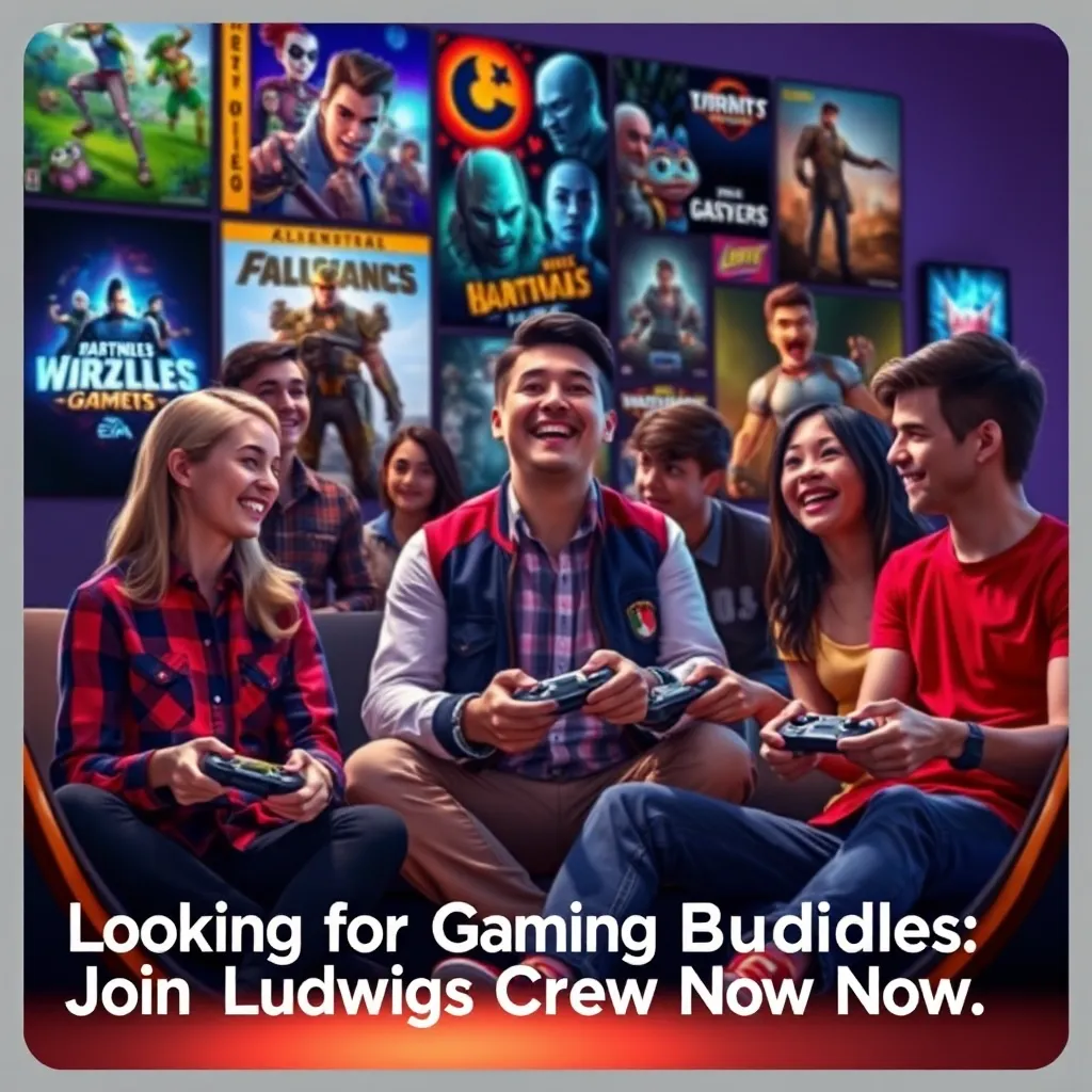Looking for Gaming Buddies: Join Ludwig's Crew Now! : LevelUpTalk