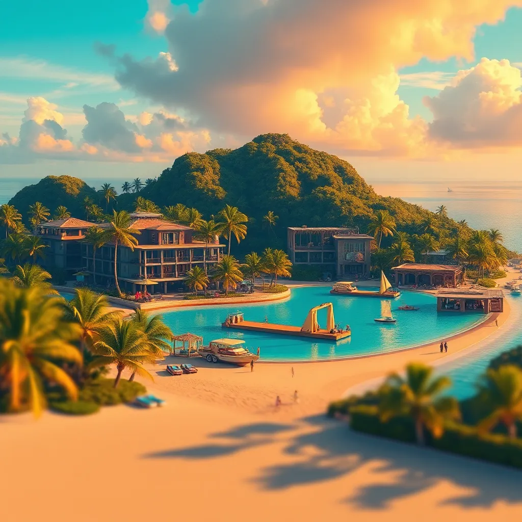 Transforming a Poor Island into a Luxurious Resort Game : LevelUpTalk