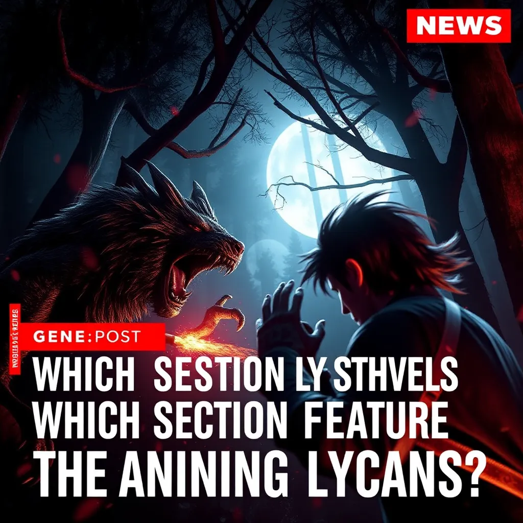Which Game Section Features the Most Annoying Lycans? : LevelUpTalk