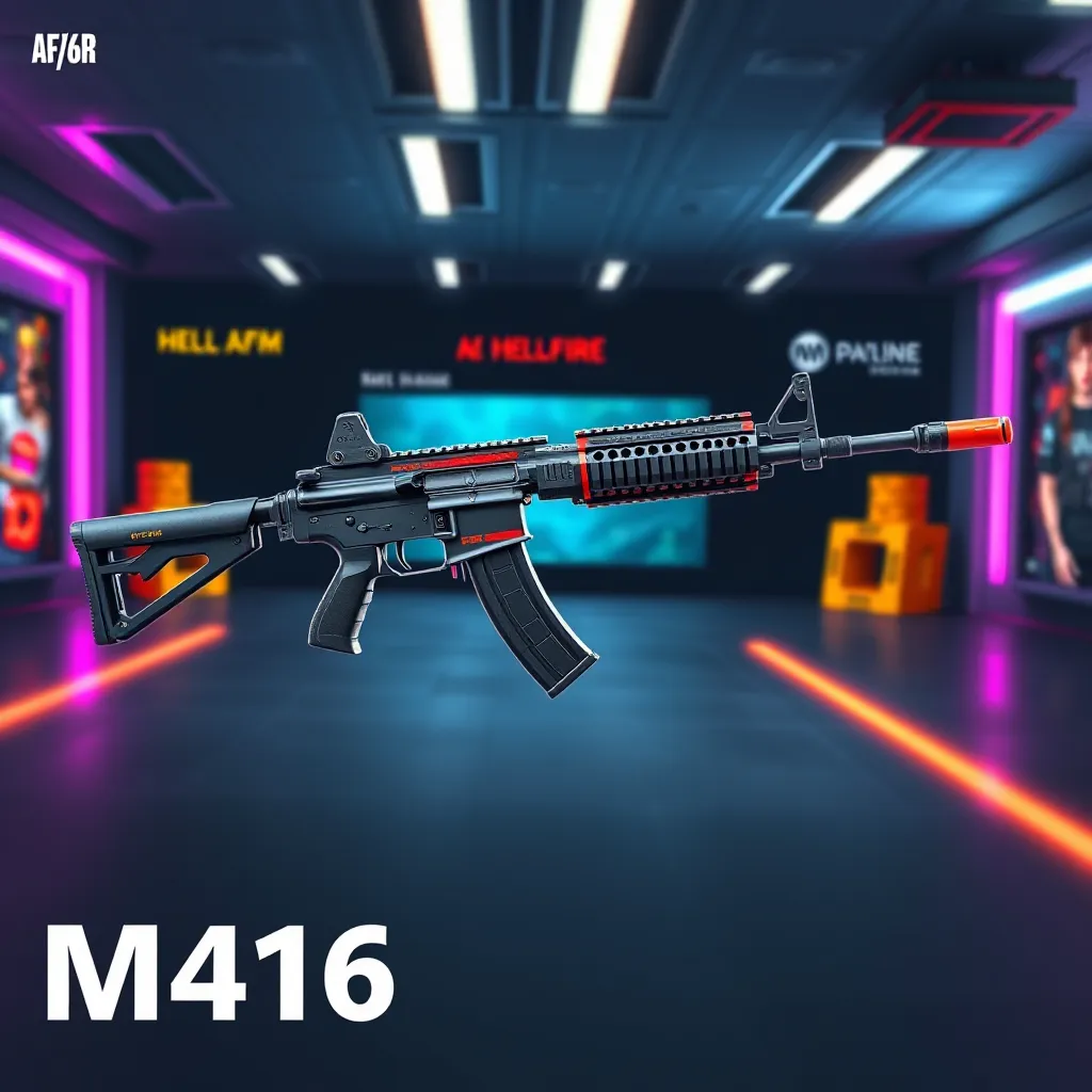 Exploring M416 Fool Skin and Hellfire AKM Availability : LevelUpTalk