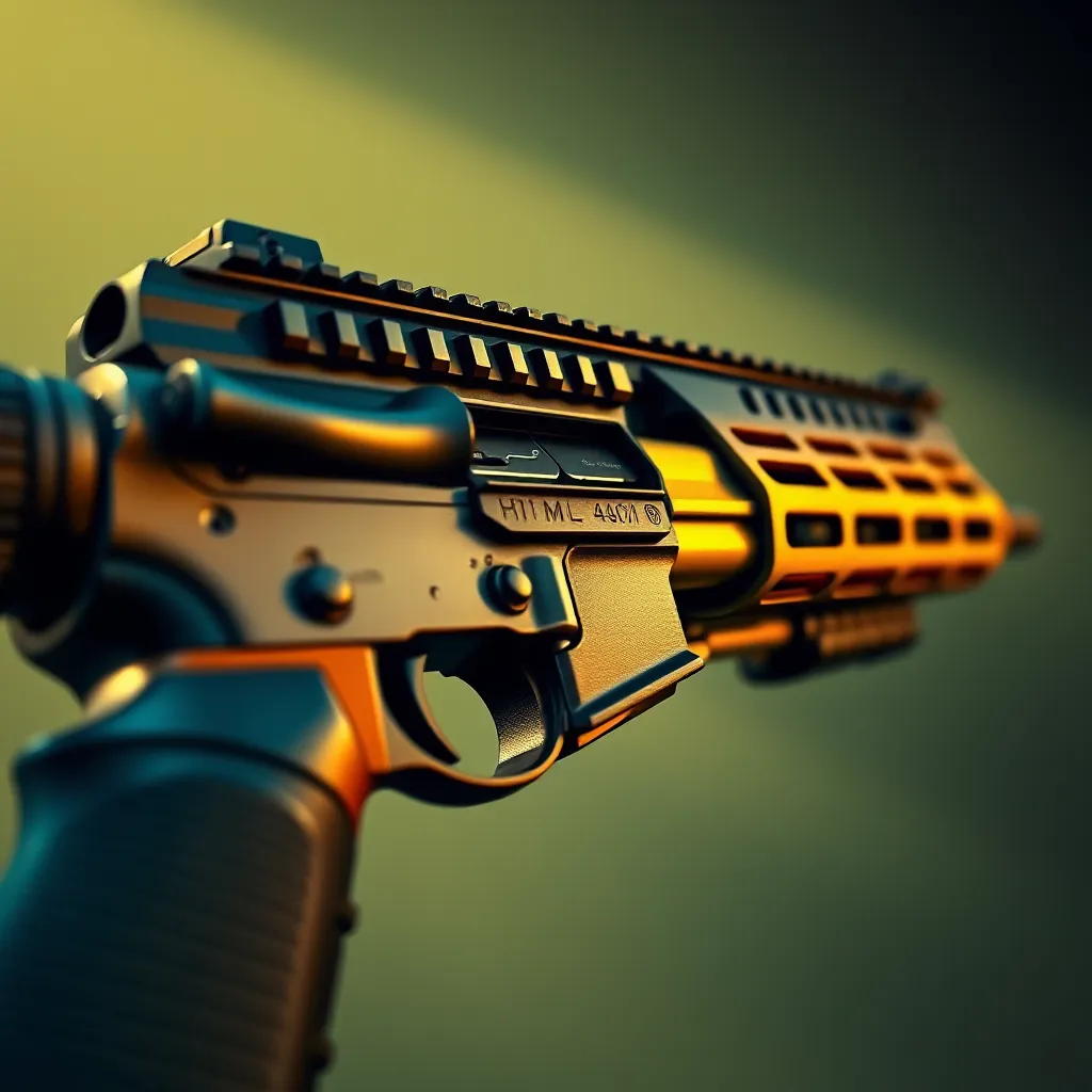 M4 Black Gold Royal: The Elite Choice in Firearms : LevelUpTalk