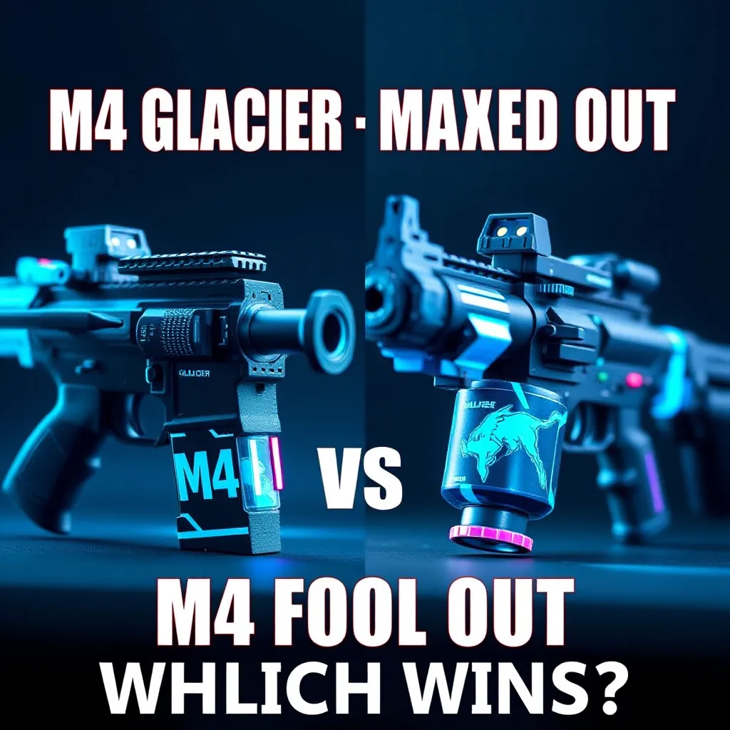 M4 GLACIER MAXED OUT vs M4 FOOL MAXED OUT: Which Wins? : LevelUpTalk